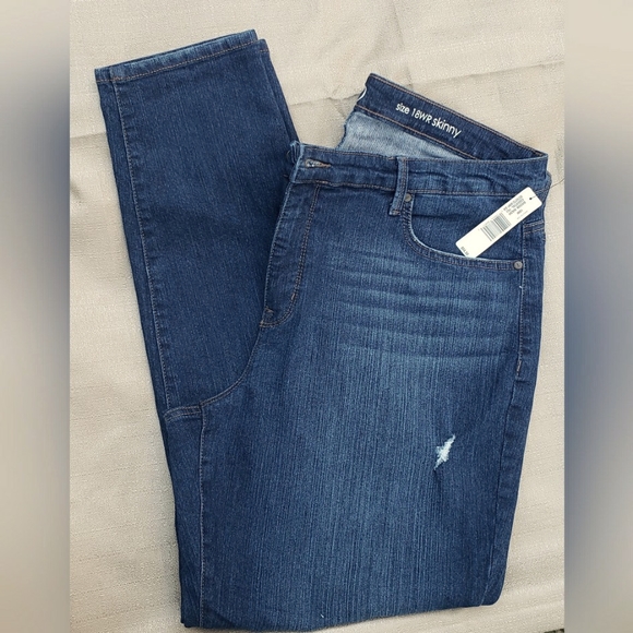 new directions | Jeans | Plus Size New Directions Destructive Skinny ...